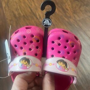 CROCS | Shoes | Dora The Explorer Crocs Size C45nwt | Poshmark